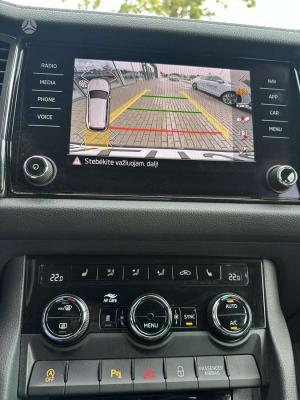 Grey Skoda Kodiaq 2023 in Klaipeda, with an engine capacity of 1.98 L and mileage of 129 thousand km for 29900 €, photo 23 on AUTOMOTO.COM.LV