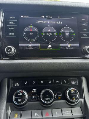 Grey Skoda Kodiaq 2023 in Klaipeda, with an engine capacity of 1.98 L and mileage of 129 thousand km for 29900 €, photo 24 on AUTOMOTO.COM.LV
