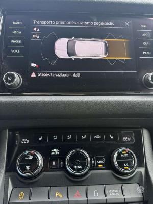Grey Skoda Kodiaq 2023 in Klaipeda, with an engine capacity of 1.98 L and mileage of 129 thousand km for 29900 €, photo 25 on AUTOMOTO.COM.LV