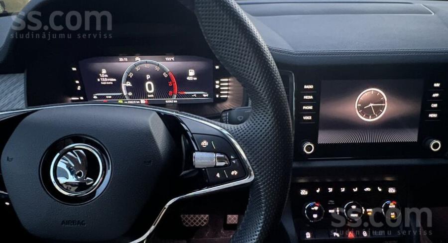 Серый Шкода Kodiaq 2023 в Рига, объемом двигателя 1.50 л и пробегом 62 тыс. км за 27900 €, фото 4 на AUTOMOTO.COM.LV