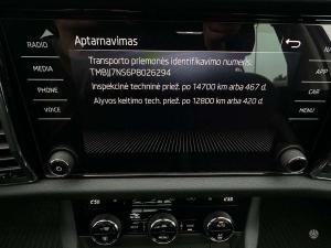 Серый Шкода Kodiaq 2023 в Вильнюс, объемом двигателя 2.00 л и пробегом 158 тыс. км за 23500 €, фото 16 на AUTOMOTO.COM.LV
