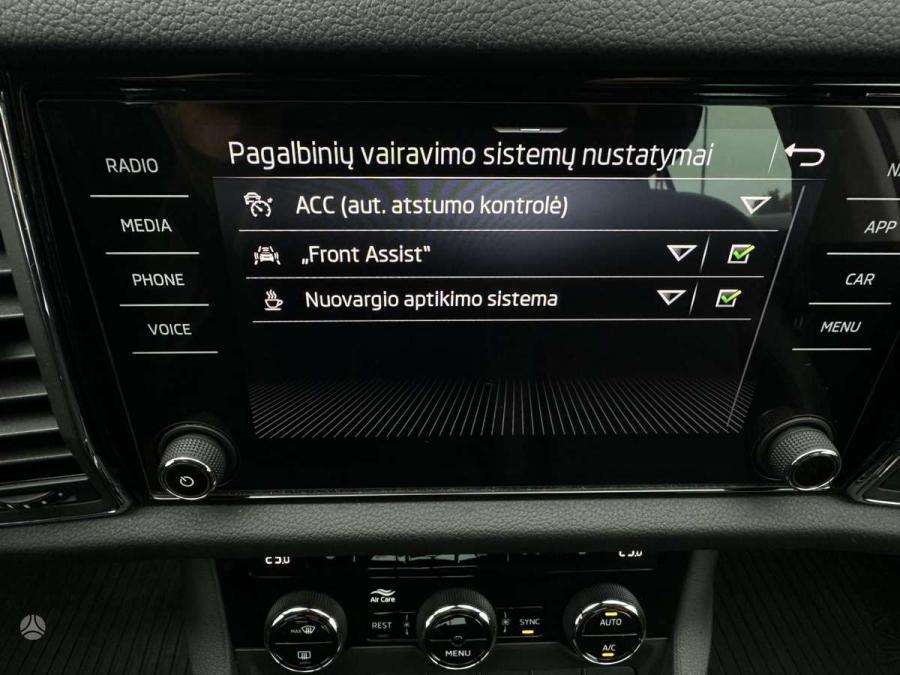 Серый Шкода Kodiaq 2023 в Вильнюс, объемом двигателя 2.00 л и пробегом 158 тыс. км за 23500 €, фото 17 на AUTOMOTO.COM.LV