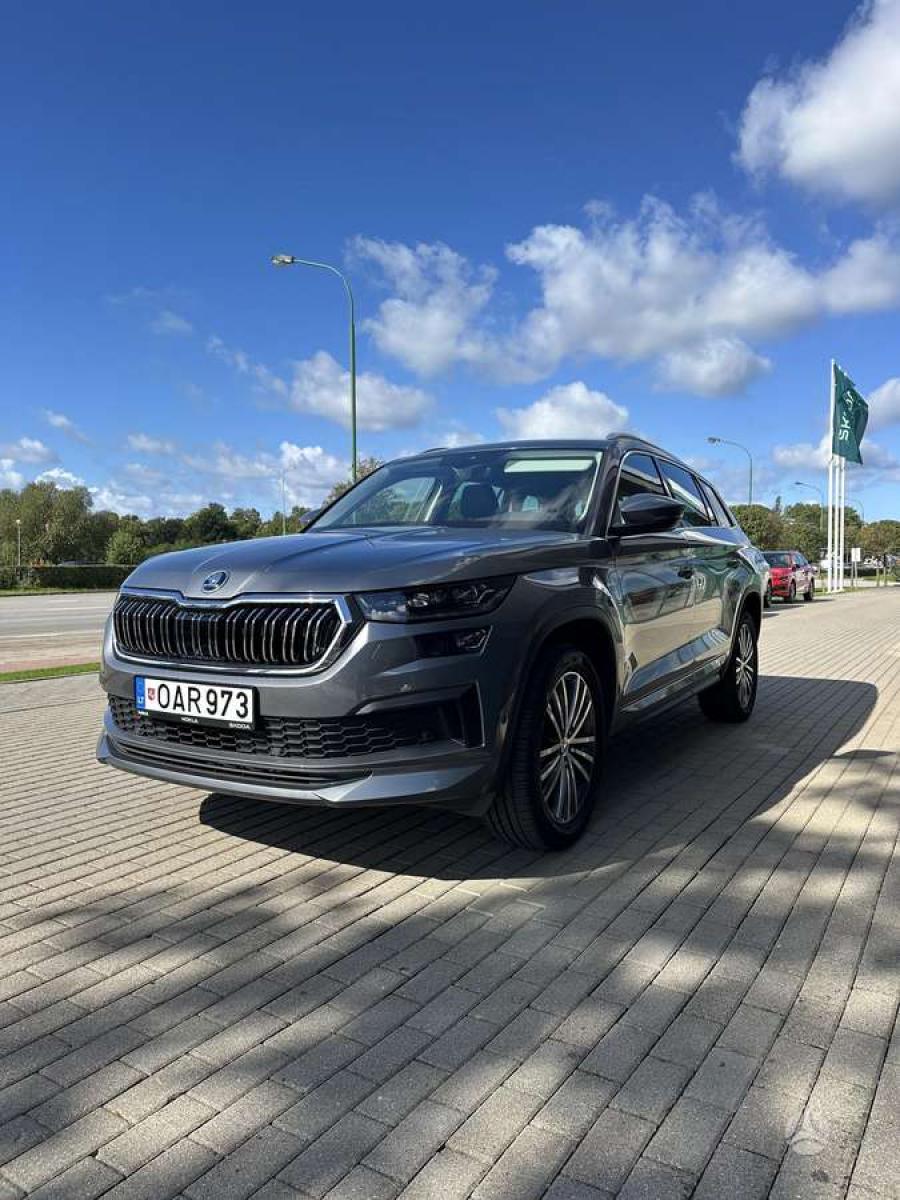 Серый Шкода Kodiaq 2023 в Клайпеда, объемом двигателя 1.97 л и пробегом 153 тыс. км за 29800 €, фото 5 на AUTOMOTO.COM.LV