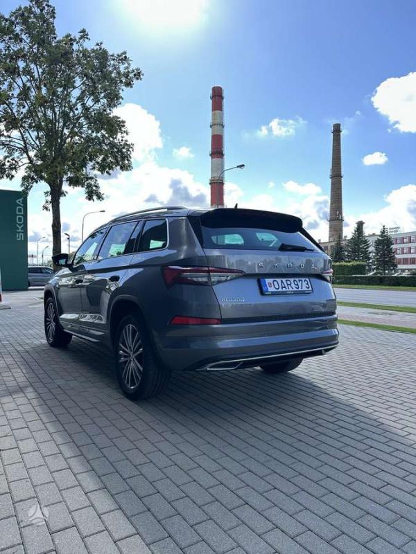 Pelēks Skoda Kodiaq 2023 Klaipėda, ar dzinēja tilpumu 1.97 L un nobraukumu 153 tūkst. km par 29800 €, foto 8 vietnē AUTOMOTO.COM.LV