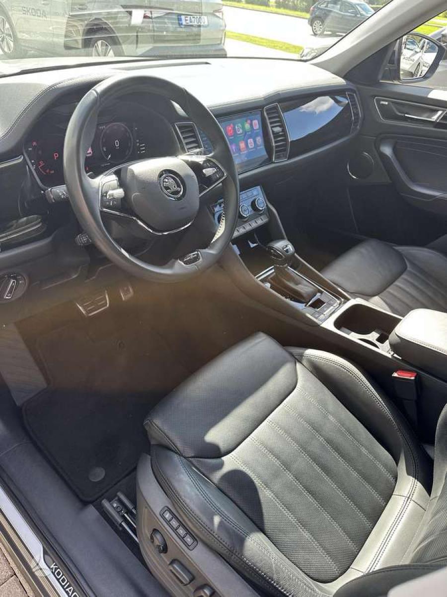 Серый Шкода Kodiaq 2023 в Клайпеда, объемом двигателя 1.97 л и пробегом 153 тыс. км за 29800 €, фото 12 на AUTOMOTO.COM.LV