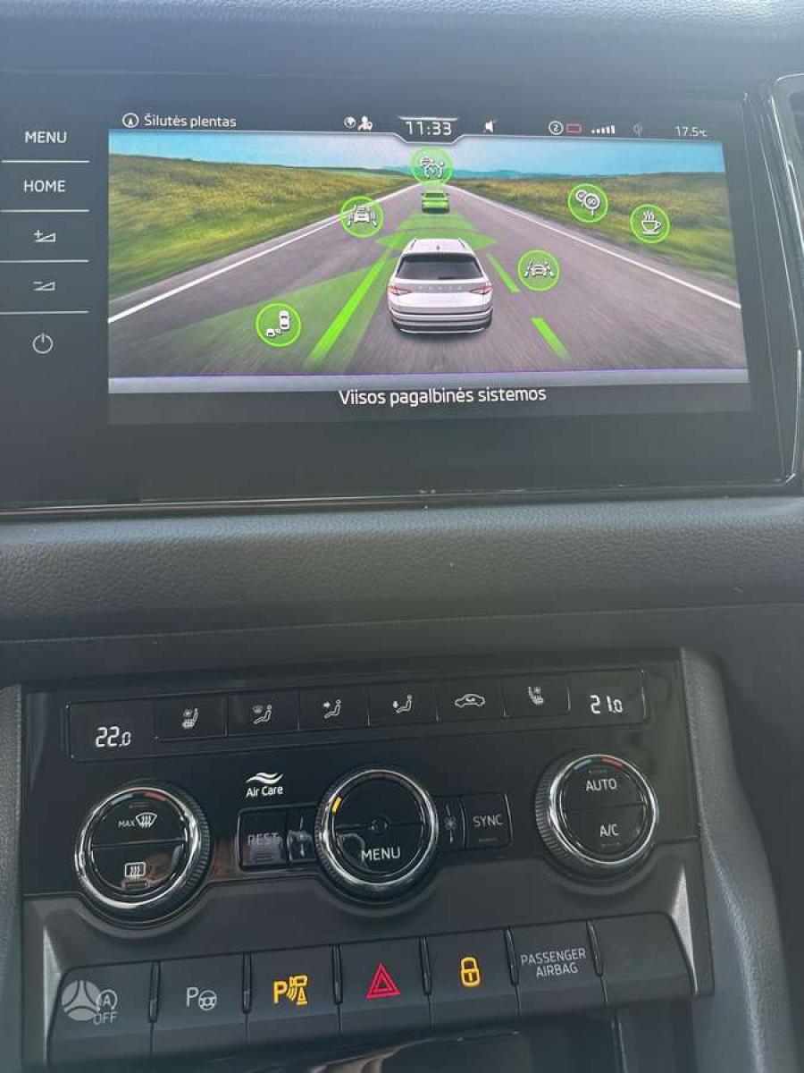 Серый Шкода Kodiaq 2023 в Клайпеда, объемом двигателя 1.97 л и пробегом 153 тыс. км за 29800 €, фото 35 на AUTOMOTO.COM.LV