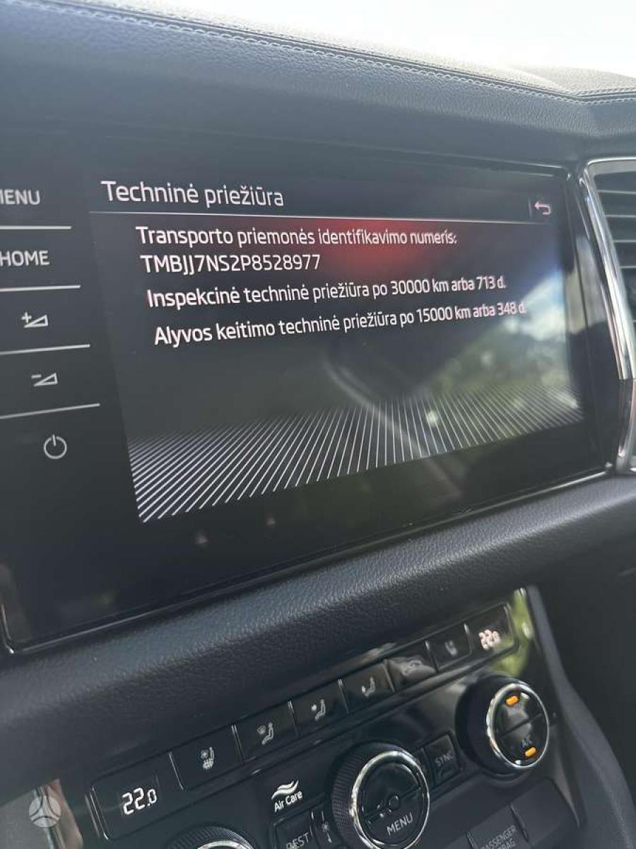 Серый Шкода Kodiaq 2023 в Клайпеда, объемом двигателя 1.97 л и пробегом 153 тыс. км за 29800 €, фото 40 на AUTOMOTO.COM.LV
