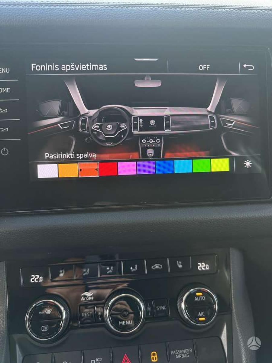 Серый Шкода Kodiaq 2023 в Клайпеда, объемом двигателя 1.97 л и пробегом 153 тыс. км за 29800 €, фото 41 на AUTOMOTO.COM.LV