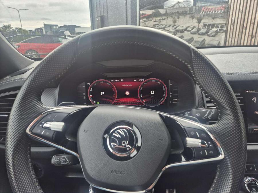 Серый Шкода Kodiaq 2023 в Вильнюс, объемом двигателя 1.97 л и пробегом 156 тыс. км за 27500 €, фото 8 на AUTOMOTO.COM.LV