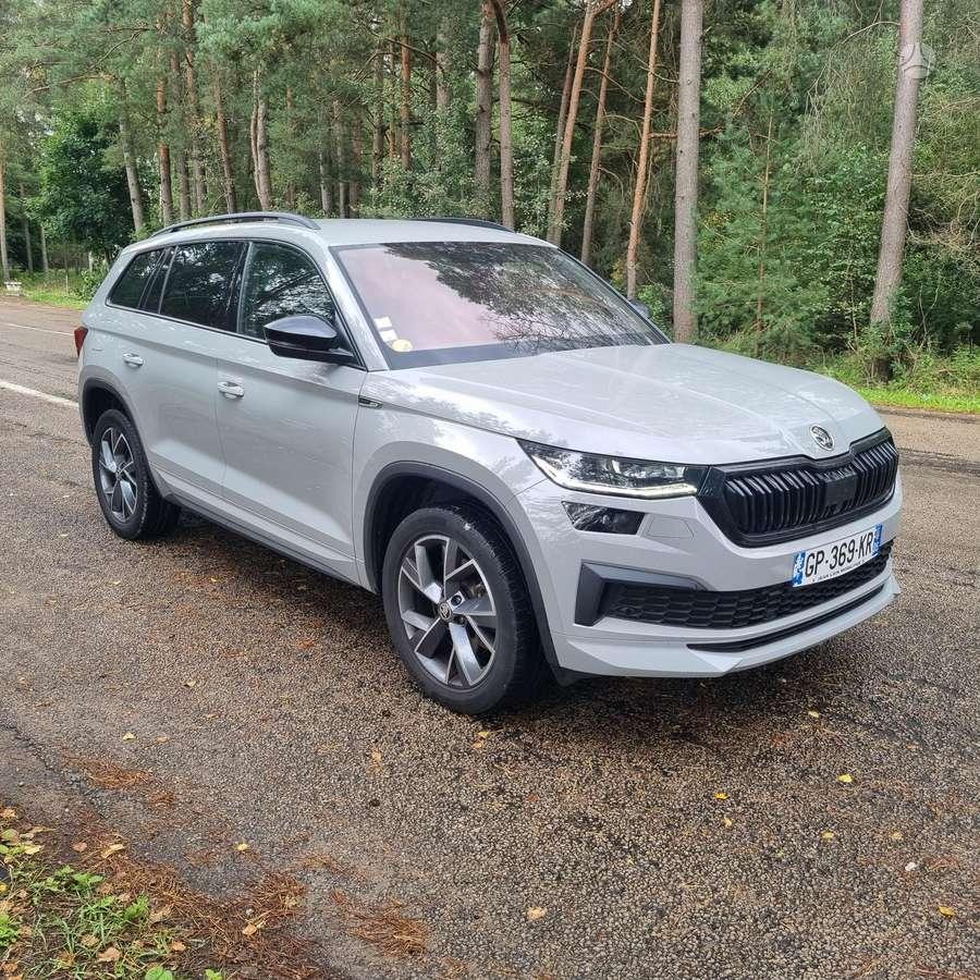 Серый Шкода Kodiaq 2023 в Таураге, объемом двигателя 1.97 л и пробегом 220 тыс. км за 23600 €, фото 3 на AUTOMOTO.COM.LV