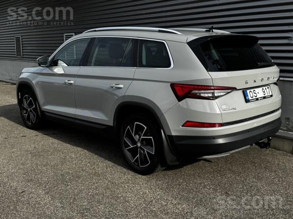 Pelēks Skoda Kodiaq 2023 Rīga, ar dzinēja tilpumu 2.00 L un nobraukumu 121 tūkst. km par 26300 €, foto 4 vietnē AUTOMOTO.COM.LV