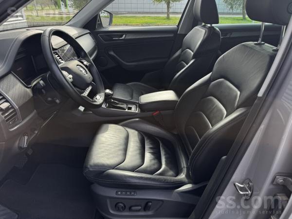 Pelēks Skoda Kodiaq 2023 Rīga, ar dzinēja tilpumu 2.00 L un nobraukumu 121 tūkst. km par 26300 €, foto 10 vietnē AUTOMOTO.COM.LV