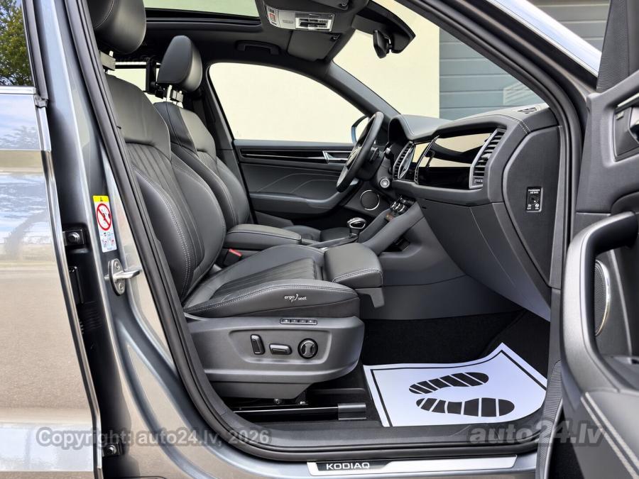 Серый Шкода Kodiaq 2023 в Пярну, объемом двигателя 2.00 л и пробегом 81 тыс. км за 35990 €, фото 11 на AUTOMOTO.COM.LV