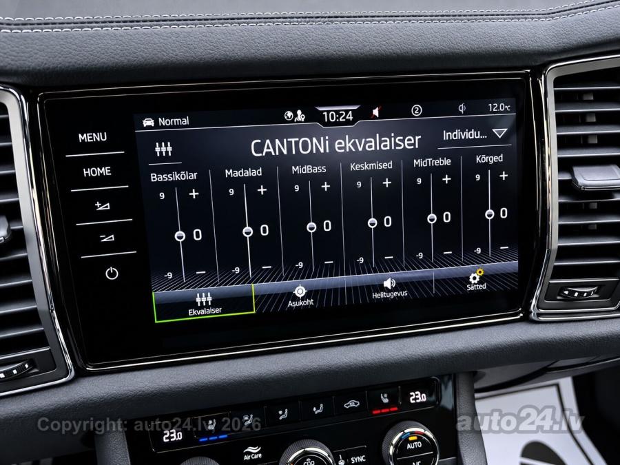 Серый Шкода Kodiaq 2023 в Пярну, объемом двигателя 2.00 л и пробегом 81 тыс. км за 35990 €, фото 22 на AUTOMOTO.COM.LV