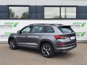 Grey Skoda Kodiaq 2023 in Tukums, with an engine capacity of 2.00 L and mileage of 58 thousand km for 32900 €, photo 3 on AUTOMOTO.COM.LV