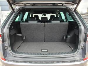 Grey Skoda Kodiaq 2023 in Tukums, with an engine capacity of 2.00 L and mileage of 58 thousand km for 32900 €, photo 11 on AUTOMOTO.COM.LV