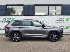 Pelēks Skoda Kodiaq 2023 Rīga, ar dzinēja tilpumu 2.00 L un nobraukumu 58 tūkst. km par 32900 €, foto 5 vietnē AUTOMOTO.COM.LV