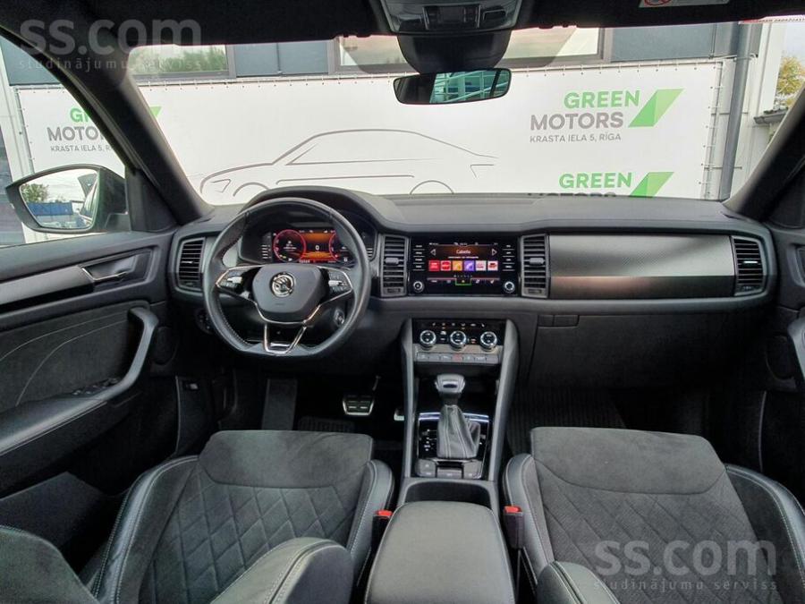 Pelēks Skoda Kodiaq 2023 Rīga, ar dzinēja tilpumu 2.00 L un nobraukumu 58 tūkst. km par 32900 €, foto 8 vietnē AUTOMOTO.COM.LV