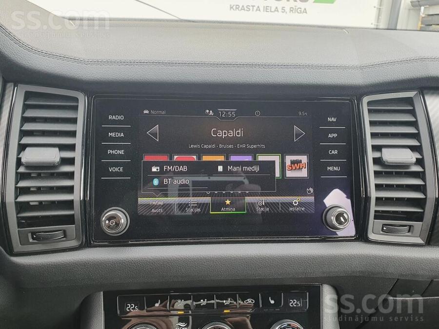 Pelēks Skoda Kodiaq 2023 Rīga, ar dzinēja tilpumu 2.00 L un nobraukumu 58 tūkst. km par 32900 €, foto 19 vietnē AUTOMOTO.COM.LV