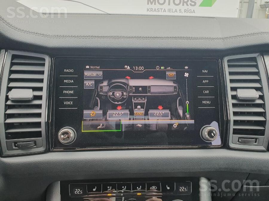 Pelēks Skoda Kodiaq 2023 Rīga, ar dzinēja tilpumu 2.00 L un nobraukumu 58 tūkst. km par 32900 €, foto 29 vietnē AUTOMOTO.COM.LV