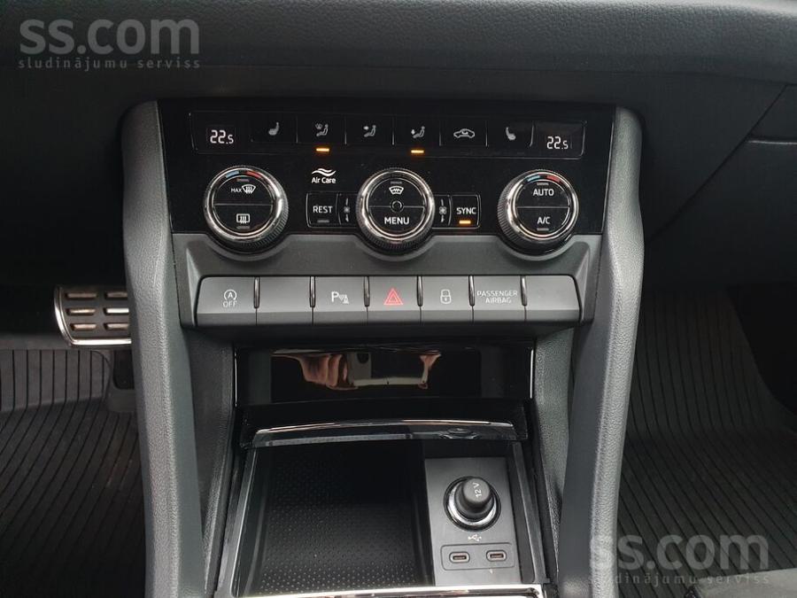 Pelēks Skoda Kodiaq 2023 Rīga, ar dzinēja tilpumu 2.00 L un nobraukumu 58 tūkst. km par 32900 €, foto 30 vietnē AUTOMOTO.COM.LV