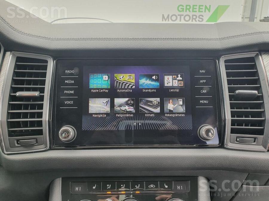 Pelēks Skoda Kodiaq 2023 Rīga, ar dzinēja tilpumu 2.00 L un nobraukumu 80 tūkst. km par 30900 €, foto 23 vietnē AUTOMOTO.COM.LV