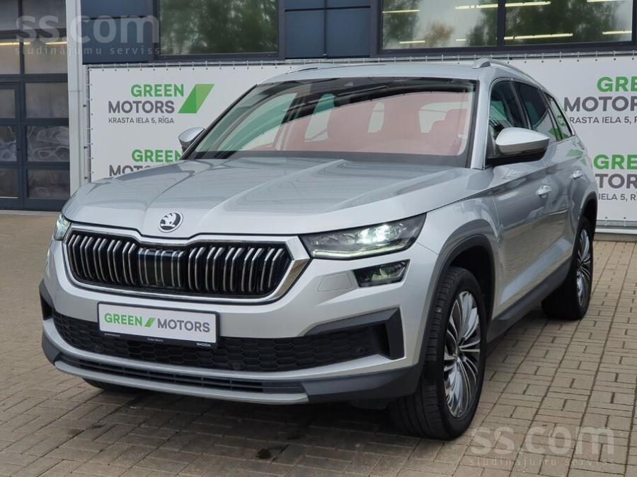 Pelēks Skoda Kodiaq 2023 Rīga, ar dzinēja tilpumu 2.00 L un nobraukumu 80 tūkst. km par 30900 €, foto 34 vietnē AUTOMOTO.COM.LV