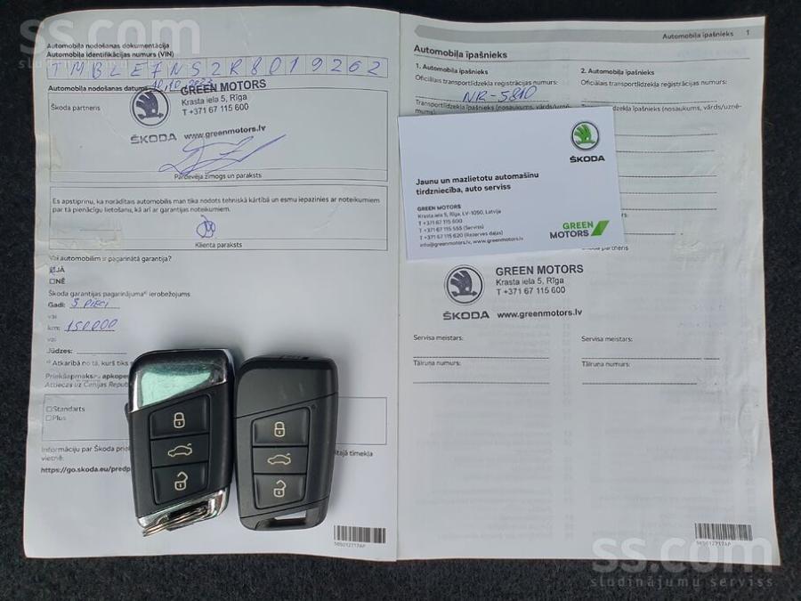Pelēks Skoda Kodiaq 2023 Rīga, ar dzinēja tilpumu 2.00 L un nobraukumu 80 tūkst. km par 30900 €, foto 36 vietnē AUTOMOTO.COM.LV