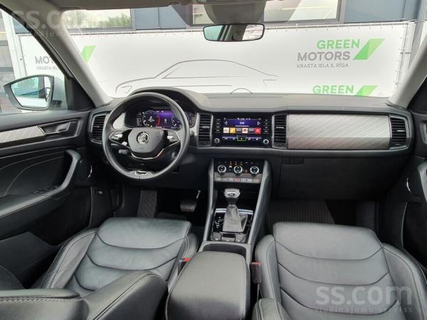 Серый Шкода Kodiaq 2023 в Рига, объемом двигателя 2.00 л и пробегом 80 тыс. км за 30900 €, фото 8 на AUTOMOTO.COM.LV