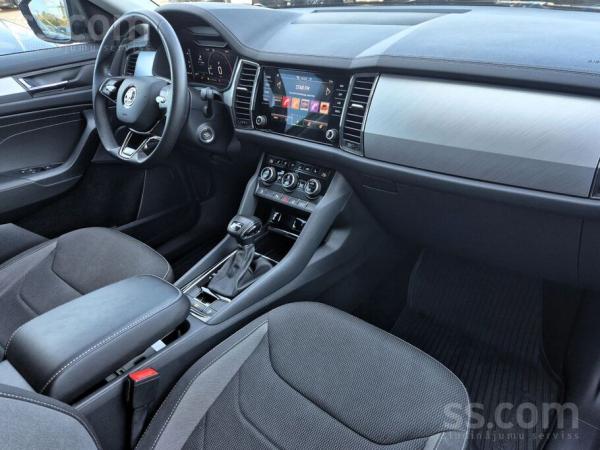 Pelēks Skoda Kodiaq 2023 Rīga, ar dzinēja tilpumu 1.50 L un nobraukumu 77 tūkst. km par 25990 €, foto 10 vietnē AUTOMOTO.COM.LV