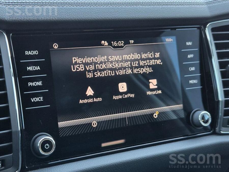 Pelēks Skoda Kodiaq 2023 Rīga, ar dzinēja tilpumu 1.50 L un nobraukumu 77 tūkst. km par 25990 €, foto 17 vietnē AUTOMOTO.COM.LV