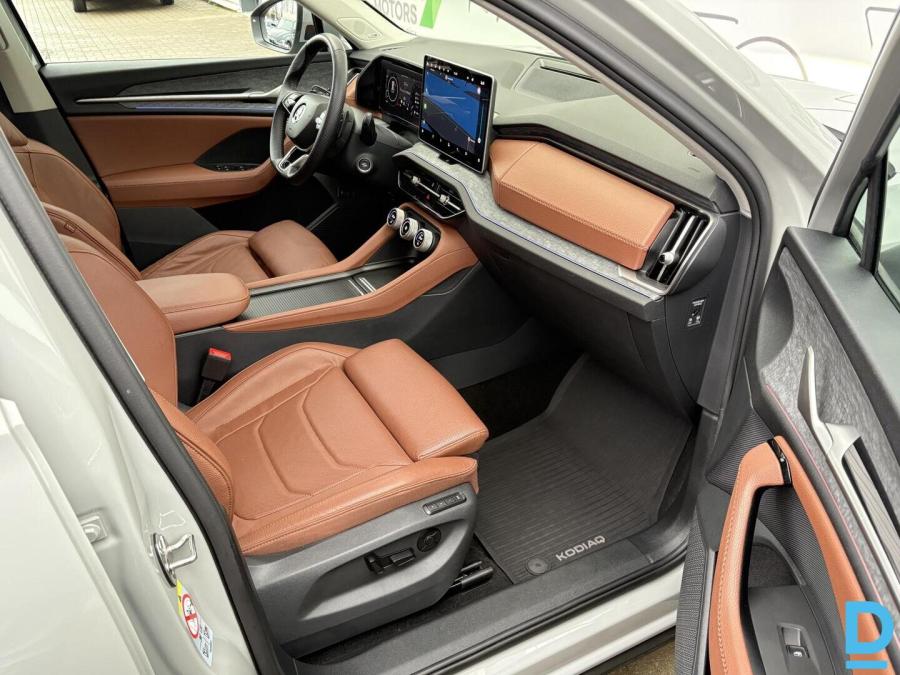 Pelēks Skoda Kodiaq 2024 Tukums, ar dzinēja tilpumu 2.00 L un nobraukumu 53 tūkst. km par 42000 €, foto 9 vietnē AUTOMOTO.COM.LV