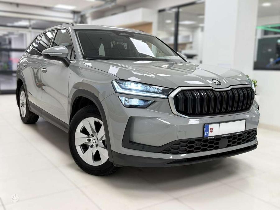 Серый Шкода Kodiaq 2024 в Каунас, объемом двигателя 1.50 л и пробегом 53 тыс. км за 32400 €, фото 3 на AUTOMOTO.COM.LV