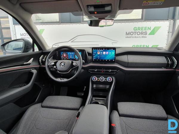 Pelēks Skoda Kodiaq 2024 Tukums, ar dzinēja tilpumu 1.50 L un nobraukumu 13 tūkst. km par 35900 €, foto 5 vietnē AUTOMOTO.COM.LV