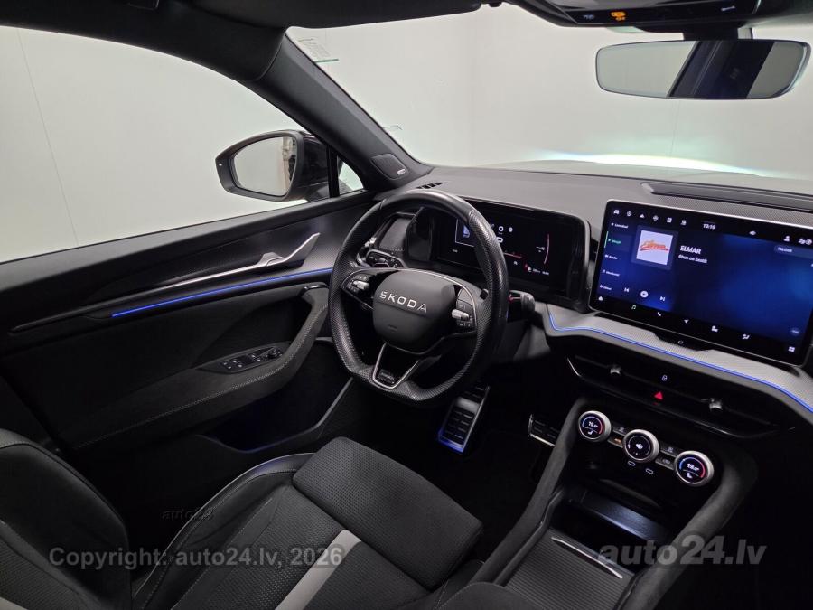 Grey Skoda Kodiaq 2024 in Tallinn, with an engine capacity of 2.00 L and mileage of 54 thousand km for 44500 €, photo 14 on AUTOMOTO.COM.LV
