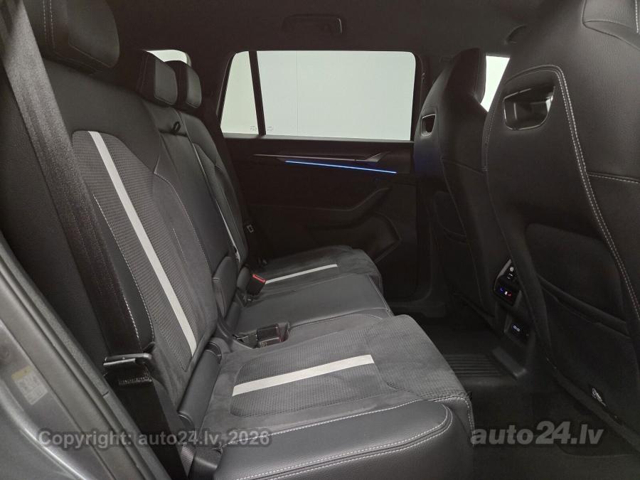 Grey Skoda Kodiaq 2024 in Tallinn, with an engine capacity of 2.00 L and mileage of 54 thousand km for 44500 €, photo 19 on AUTOMOTO.COM.LV