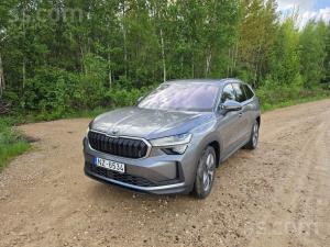 Pelēks Skoda Kodiaq 2024 Rīga, ar dzinēja tilpumu 2.00 L un nobraukumu 36 tūkst. km par 40500 €, foto  vietnē AUTOMOTO.COM.LV
