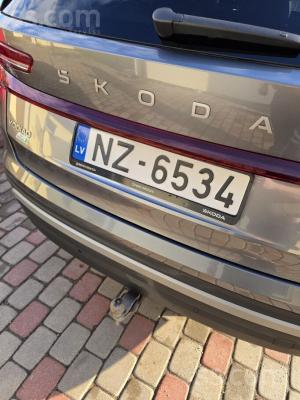 Серый Шкода Kodiaq 2024 в Рига, объемом двигателя 2.00 л и пробегом 36 тыс. км за 40500 €, фото 12 на AUTOMOTO.COM.LV