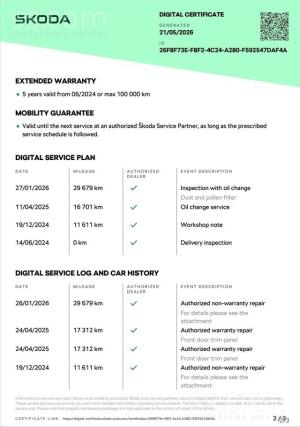 Серый Шкода Kodiaq 2024 в Рига, объемом двигателя 2.00 л и пробегом 36 тыс. км за 40500 €, фото 14 на AUTOMOTO.COM.LV