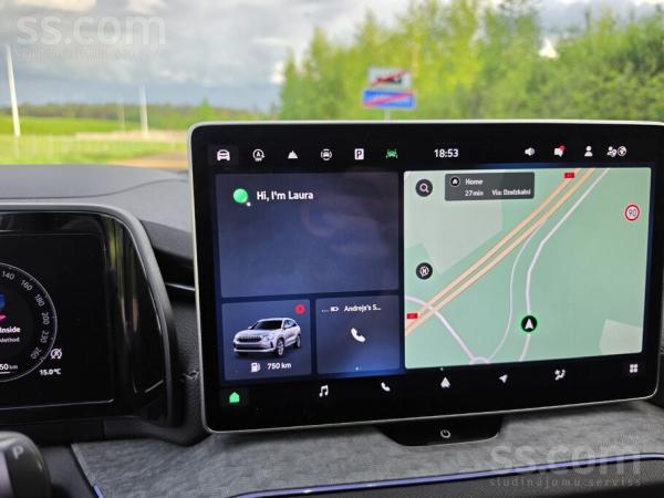 Серый Шкода Kodiaq 2024 в Рига, объемом двигателя 2.00 л и пробегом 36 тыс. км за 38500 €, фото 8 на AUTOMOTO.COM.LV