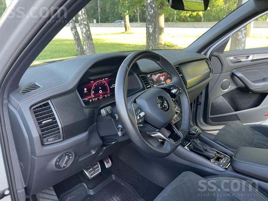 Серый Шкода Kodiaq 2024 в Рига, объемом двигателя 2.00 л и пробегом 23 тыс. км за 34900 €, фото 10 на AUTOMOTO.COM.LV