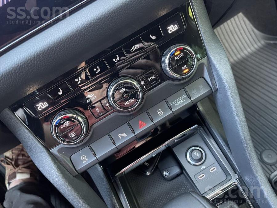Серый Шкода Kodiaq 2024 в Рига, объемом двигателя 2.00 л и пробегом 23 тыс. км за 34900 €, фото 21 на AUTOMOTO.COM.LV