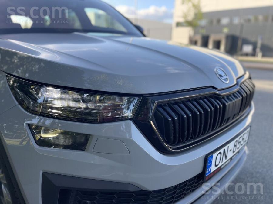 Серый Шкода Kodiaq 2024 в Рига, объемом двигателя 2.00 л и пробегом 23 тыс. км за 34900 €, фото 31 на AUTOMOTO.COM.LV