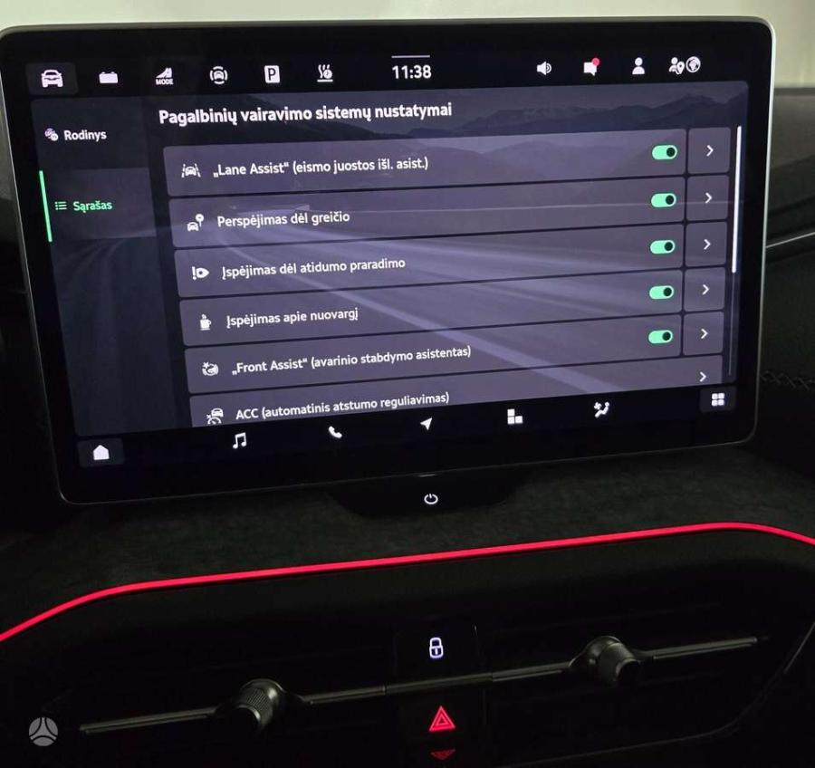 Grey Skoda Kodiaq 2024 in Siauliai, with an engine capacity of 1.50 L and mileage of 34 thousand km for 38800 €, photo 19 on AUTOMOTO.COM.LV
