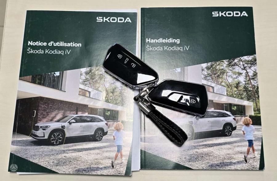 Grey Skoda Kodiaq 2024 in Siauliai, with an engine capacity of 1.50 L and mileage of 34 thousand km for 38800 €, photo 40 on AUTOMOTO.COM.LV