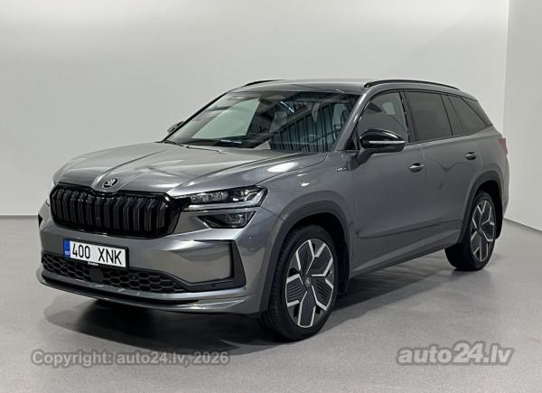 Серый Шкода Kodiaq 2024 в Таллин, объемом двигателя 2.00 л и пробегом 24 тыс. км за 46900 €, фото 1 на AUTOMOTO.COM.LV