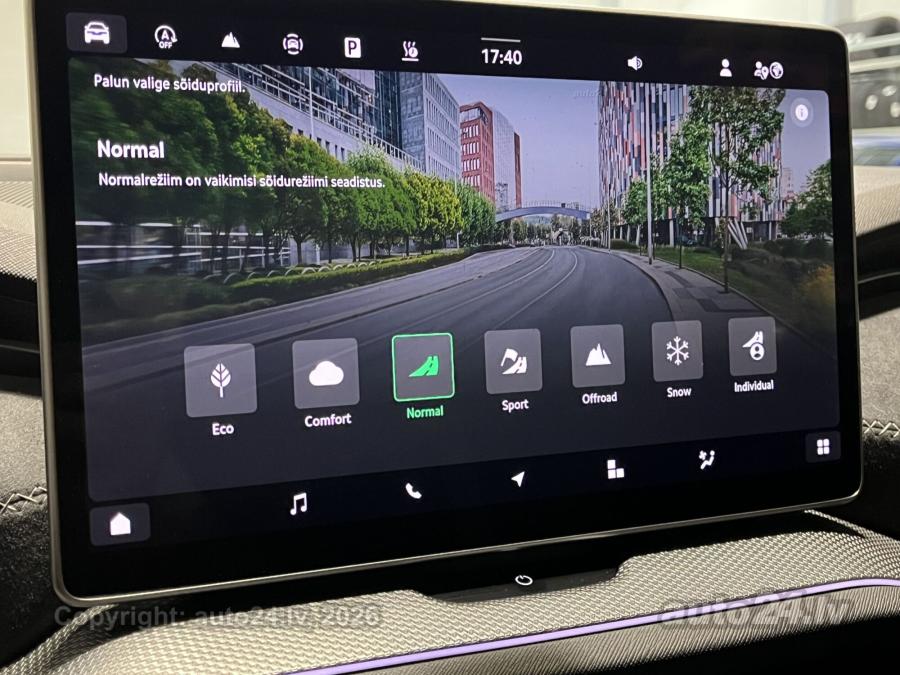 Серый Шкода Kodiaq 2024 в Таллин, объемом двигателя 2.00 л и пробегом 24 тыс. км за 46900 €, фото 12 на AUTOMOTO.COM.LV