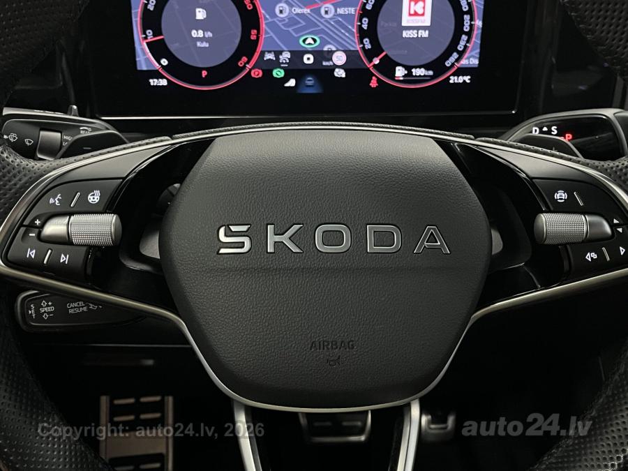 Серый Шкода Kodiaq 2024 в Таллин, объемом двигателя 2.00 л и пробегом 24 тыс. км за 46900 €, фото 17 на AUTOMOTO.COM.LV
