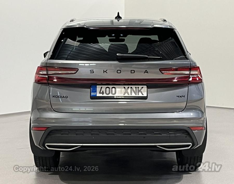 Серый Шкода Kodiaq 2024 в Таллин, объемом двигателя 2.00 л и пробегом 24 тыс. км за 46900 €, фото 20 на AUTOMOTO.COM.LV