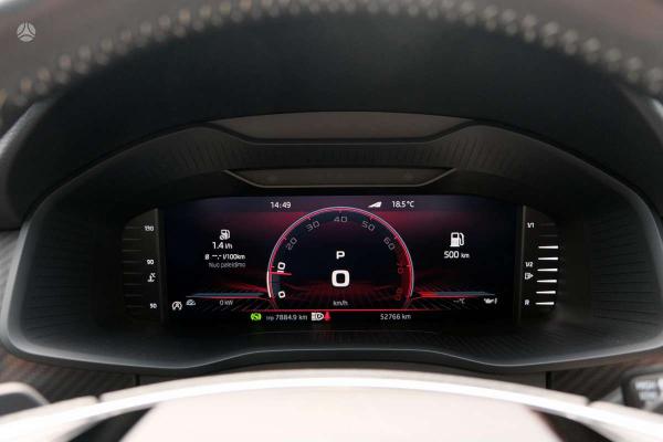 Pelēks Skoda Kodiaq 2024 Viļņa, ar dzinēja tilpumu 1.98 L un nobraukumu 53 tūkst. km par 39400 €, foto 6 vietnē AUTOMOTO.COM.LV